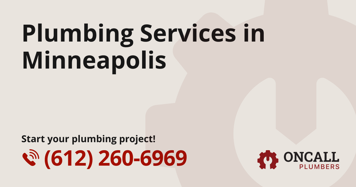 Emergency Plumbing Repair in Minneapolis, MN | On Call Plumbers